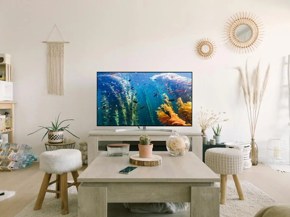TV Stand Size Guide: Width, Height & Depth Calculator – Homebaa